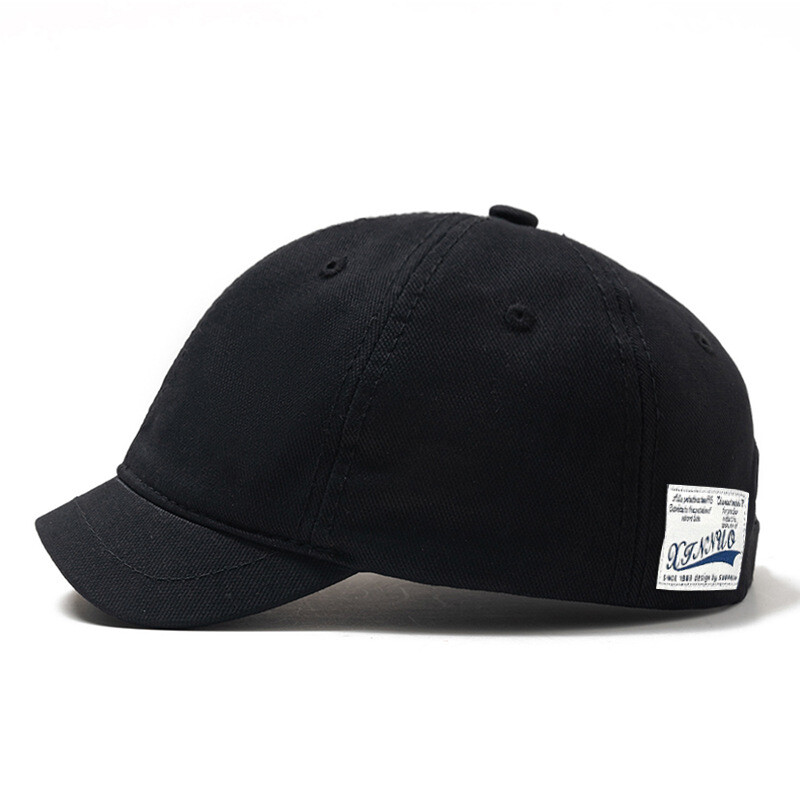 Short Brim Soft Top Baseball Cap Men Womens Casual Adjustable Caps ...