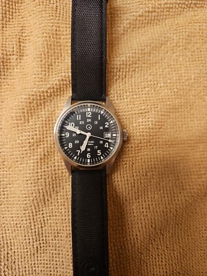 Islander Mitchel Automatic Field Watch [ISL-41] Black Watch Face | eBay