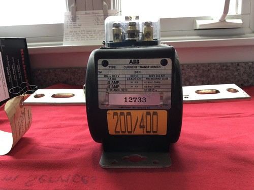 BRAND NEW ABB TYPE CMF 200 / 400 CURRENT TRANSFORMER - FREE SHIPPING ...
