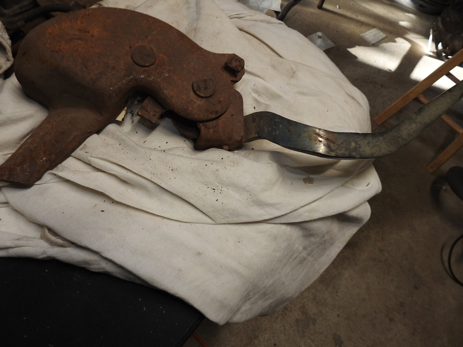 1967-1968 Camaro Muncie 3 Speed Shifter, Handle & Mounting Bracket ...