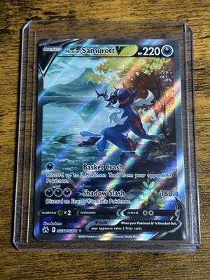 Pokémon TCG Hisuian Samurott V Crown Zenith: Galarian Gallery GG51/GG70 ...