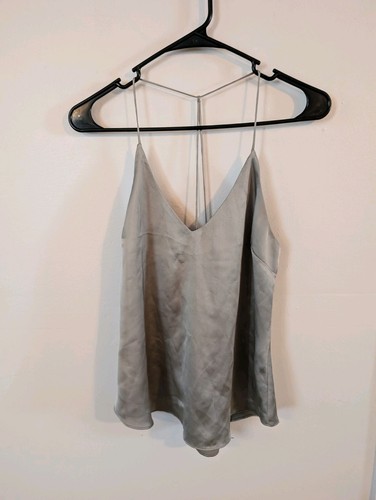 Cotton Candy LA Women's Spaghetti Strap Sage Green Top- Size Small | eBay