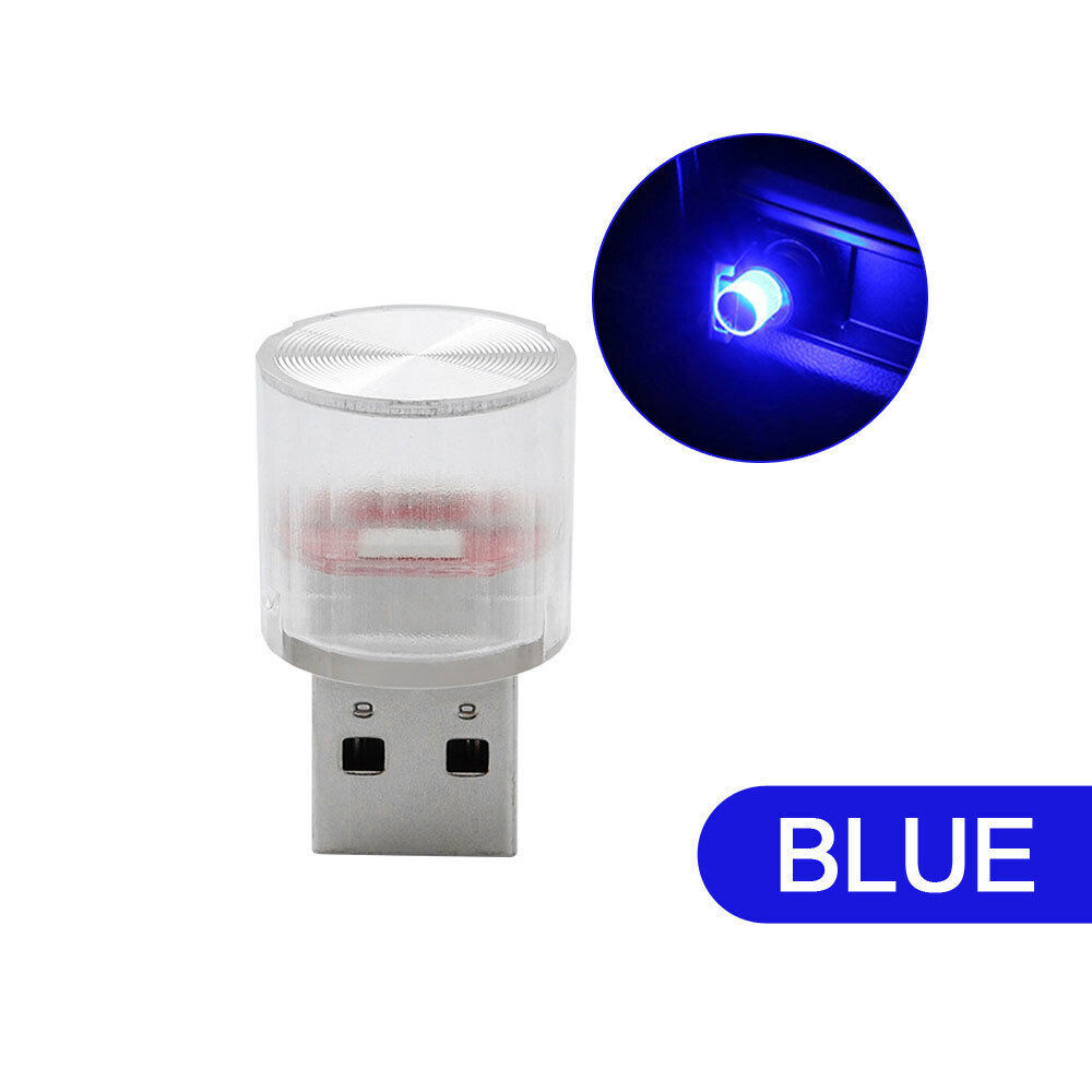 1x Mini Lamp Bulb Accessories USB LED Car Interior Neon Atmosphere ...