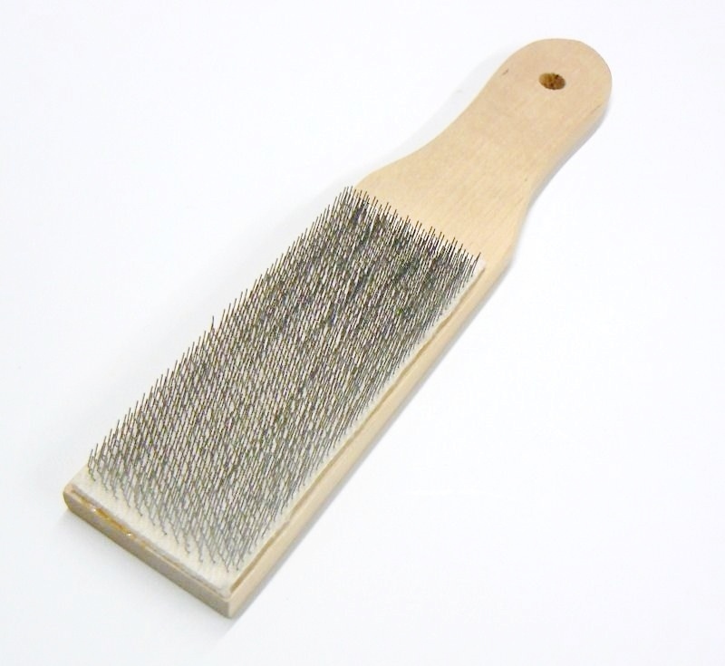 FILE CARD Cleaner File Brush Clean Files Remove Chips Metal Bits LUTZ ...