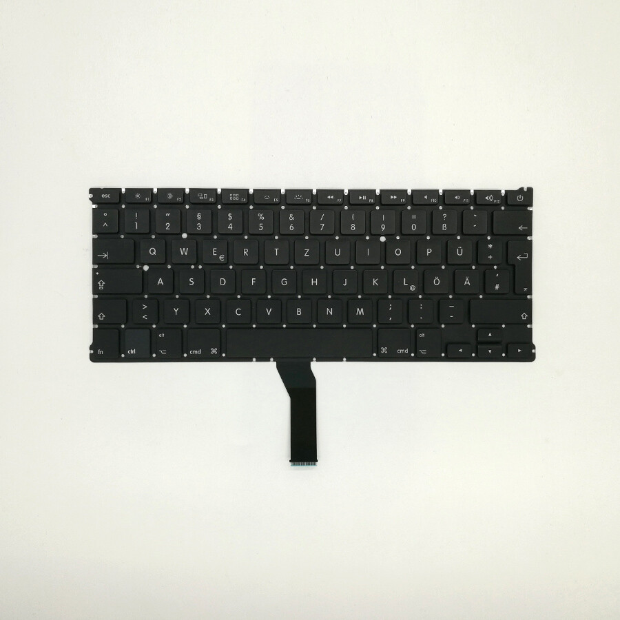 Germany German Keyboard With Backlight For Macbook Air 13" A1369 A1466 ...