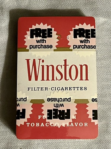 Vintage Winston Cigarettes Collectible Playing Cards. Sealed ...