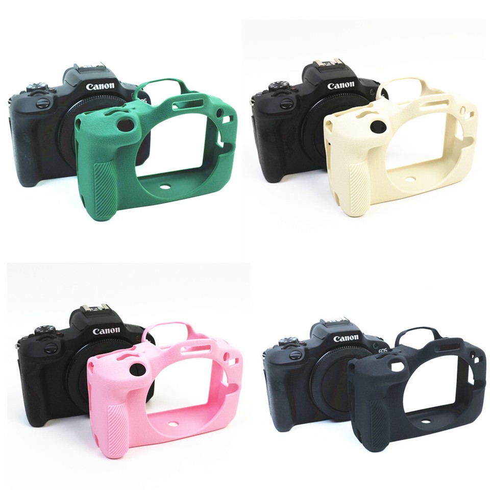 Rubber Silicon Case Body Cover Protector Frame Skin for Canon EOS R100 ...