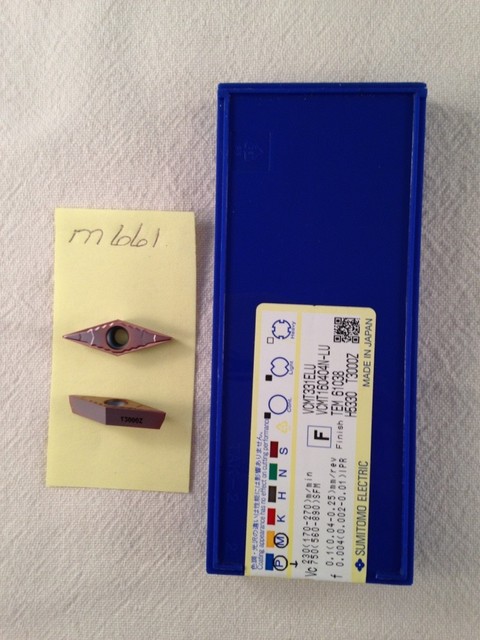 10 Sumitomo VCMT 331elu Cermet Inserts. Grade T3000z M661 for sale ...