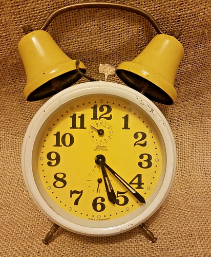 Vintage Linden Yellow Black Forest Clock Parts Only | eBay