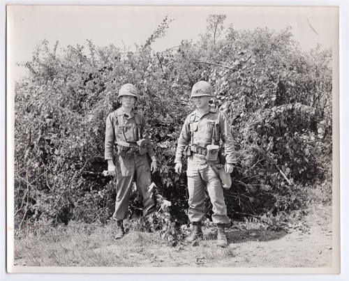 1967 8th Infantry Division Soldiers M109 Howitzer Unit West Germany ...