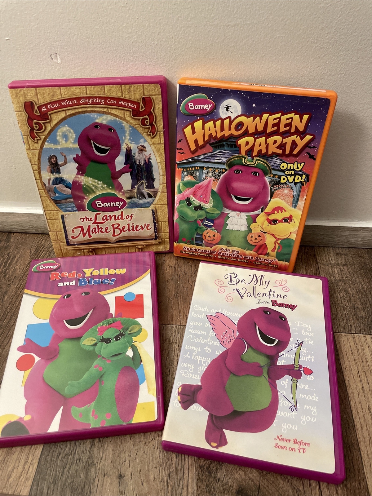NEW Lot of 4 Barney DVDs Children's Learning | Grelly USA