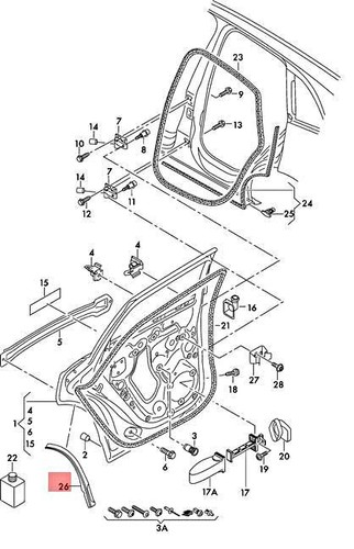 Genuine AUDI Q5 83B 8RB Stone Chip Protection Film Left 8R0839981C | eBay