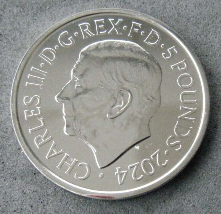 2024 Buckingham Palace BU £5 Five Pound Coin Brilliant Uncirculated ...