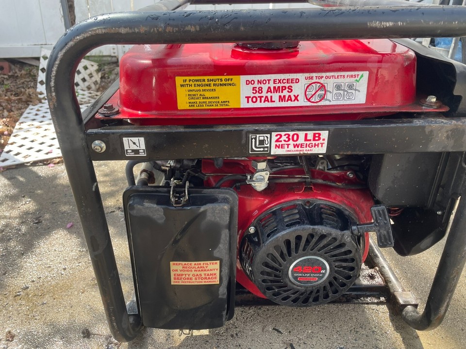 The PREDATOR® 8750W Starting, 7000W Running Generator (Pick Up Only) | eBay