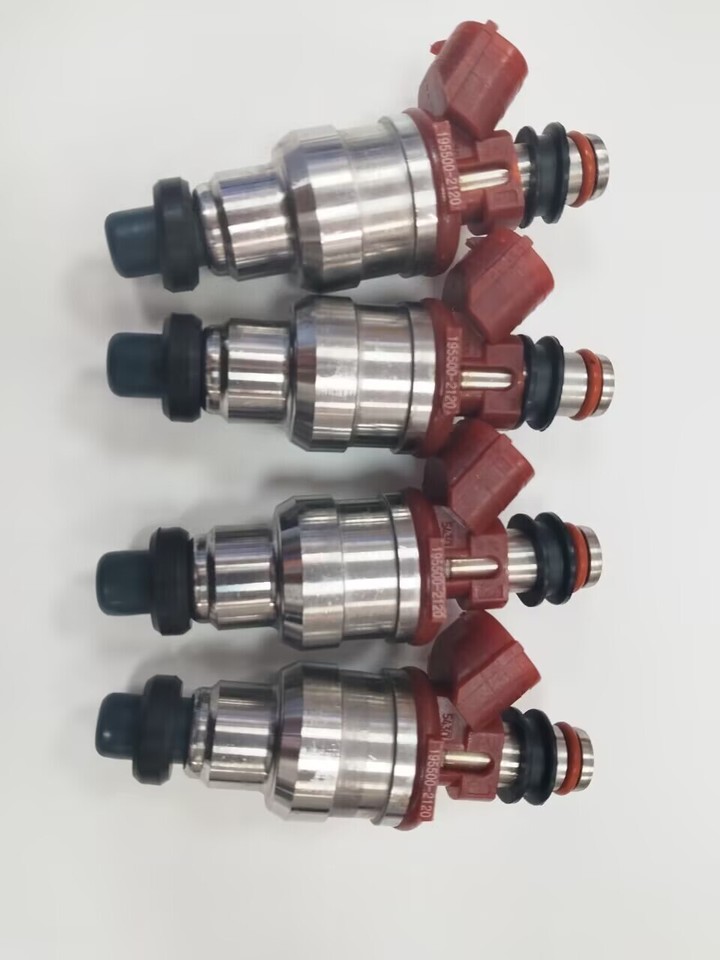4pcs New Fuel Injectors 195500-2120 Fits For 1989-1996 Mazda 323 1.3L 1 ...