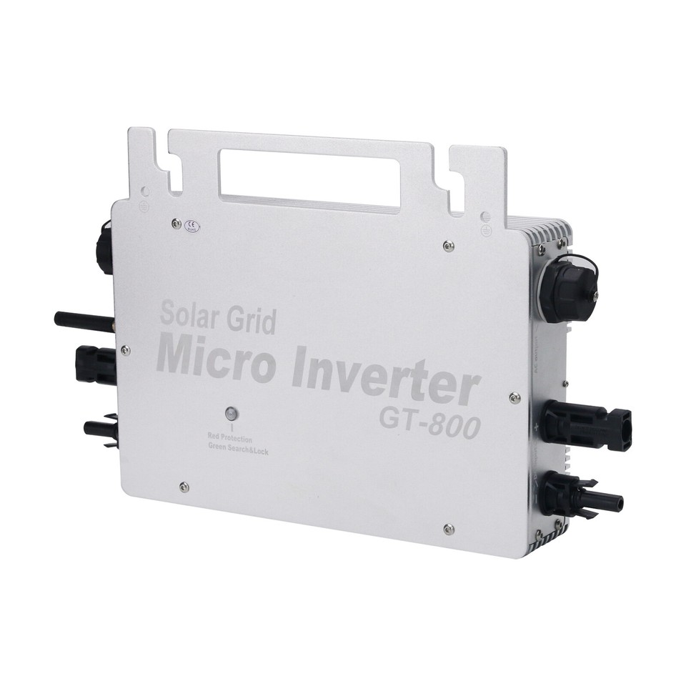 Solar Grid Micro Inverter IP66 Waterproof Solar Inverter f/ Phone APP ...