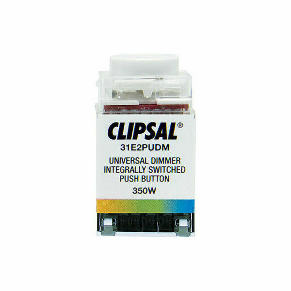 Clipsal 30 Series Impress Universal Mech Dimmer Push Button Switch ...