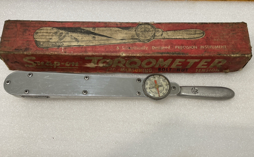 Vintage Snap-on Torqometer Torque Wrench TQ-150 With Box | eBay
