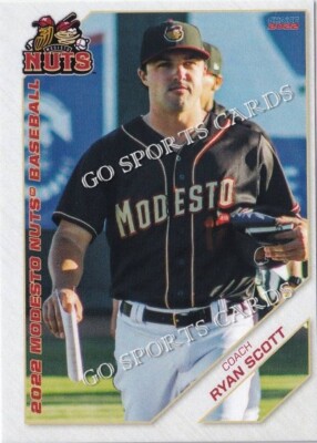 2022 Modesto Nuts Ryan Scott Seattle Mariners CO | eBay