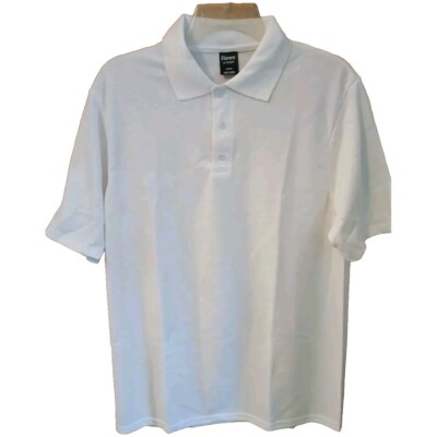 School Uniform Shirts In White By Hanes In Size M In Mens | eBay