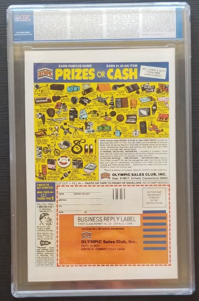 Daredevil 175 CGC 9.4 Excellent Daredevil and Elektra Frank Miller ...