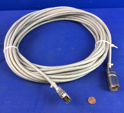 LENZE SERVO CABLE ASSEMBLY FOR EVS9300 DRIVE & MDSKSRS MOTOR 49'L GRAY ...