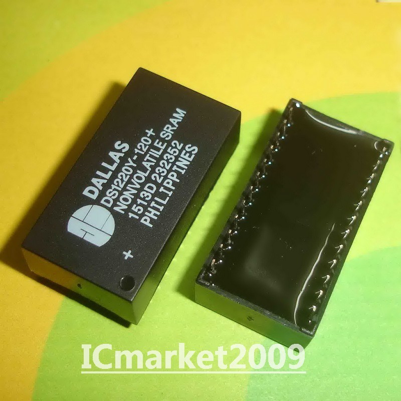 1 PCS DS1220Y-120+ DIP-24 DS1220Y-120 16k Nonvolatile SRAM Chip IC | eBay
