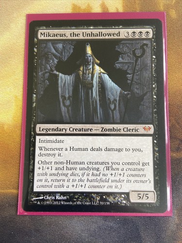 MTG Mikaeus, the Unhallowed Dark Ascension 70 Regular Mythic | eBay