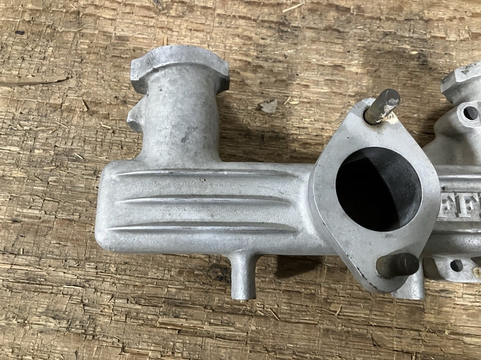 Offenhauser Dual Carb intake manifold For 235 Chevrolet Six Banger ...