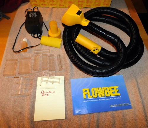 Flowbee Haircutting System with Replacement Attachments - Only for Human (USED) | eBay