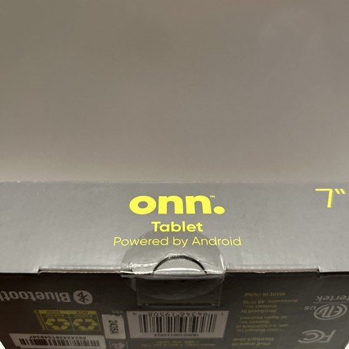 New: Onn Surf Tablet 7" Android 14 Go Edition Bluetooth 32GB Storage ...