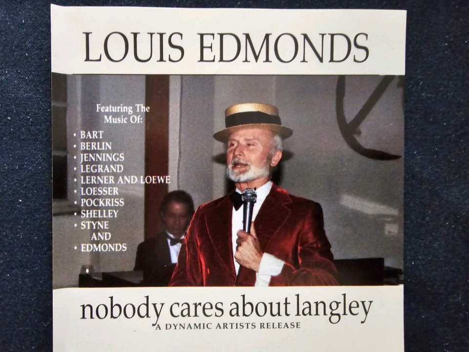 Louis Edmonds Nobody Cares About Langley/Live Cabaret/2000 Remastered ...