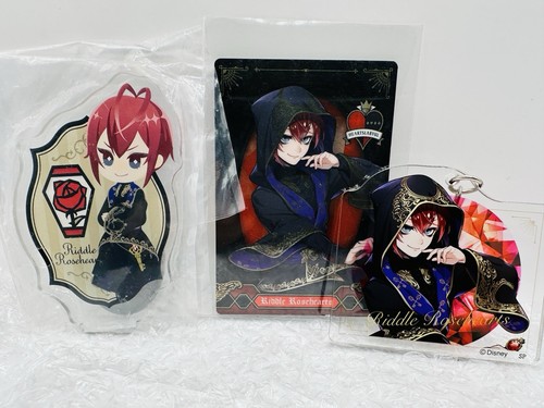 Trey, Disney Twisted Wonderland, Acrylic key ring stand, card set ...