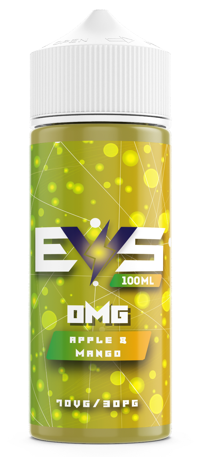 100ml E Liquid EVS Premium 0mg No Nic Vape Juice Vintage Elux Flavour ...