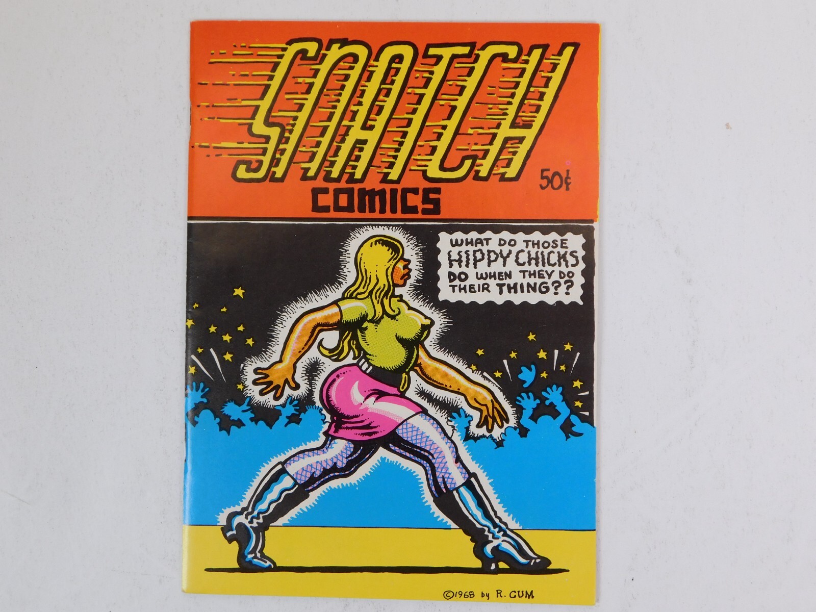 Snatch Comics #1 NM 9.4 - Robert Crumb 4th Print Underground Comix | eBay