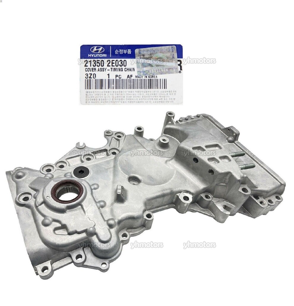 GENUINE Timing Chain Cover for 12-16 Hyundai Elantra Forte Soul ...