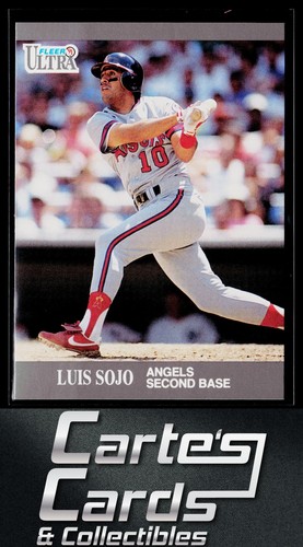 Luis Sojo 1991 Ultra Update #U-12 California Angels | eBay