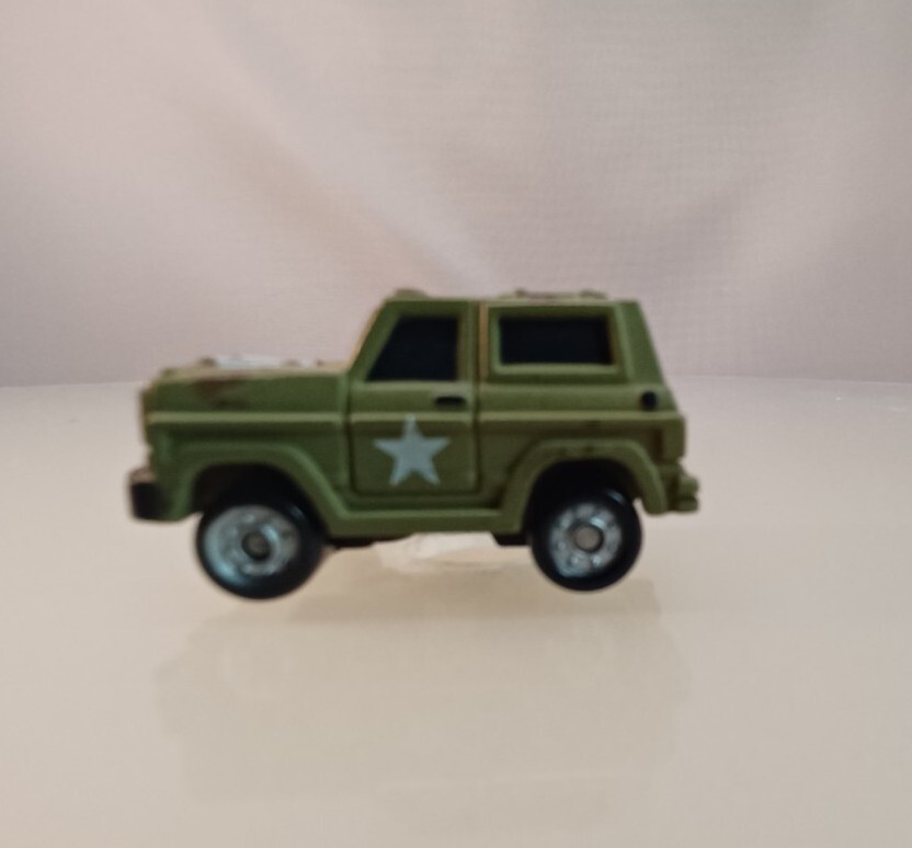 Micro Machines USMC WWII lot of 5 Vehicles (Cargo Truck, Ambulance ...