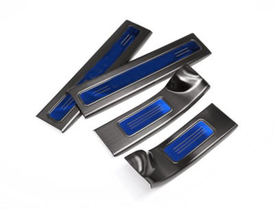 For Land Rover Discovery 2017-23 Door Sill Threshold Protector Scuff ...