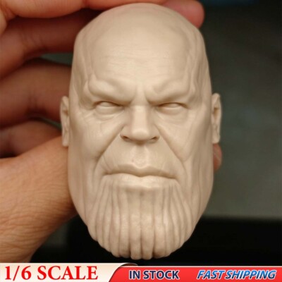 1/6 Model Josh James Brolin Thanos Man Head Sculpt Fit 12" Hot Toys ...