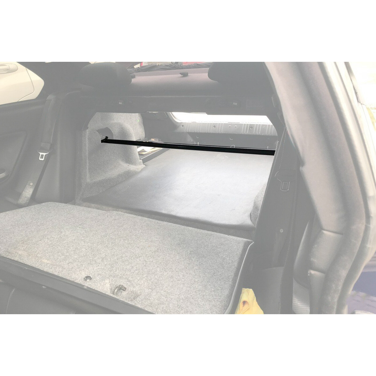 BEVINSEE Steel Rear Strut Brace Bar For BMW E46 323i 323Ci 325i 325Ci ...