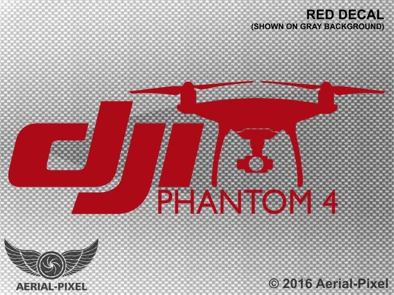 New DJI Phantom 4 Window / Case Decal Sticker Quadcopter UAV Drone | eBay