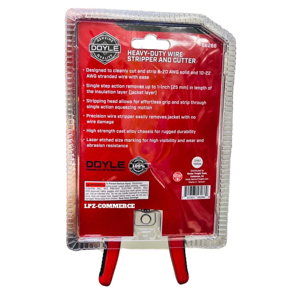 DOYLE Heavy Duty Wire Stripper and Cutter - Item #56266 | eBay