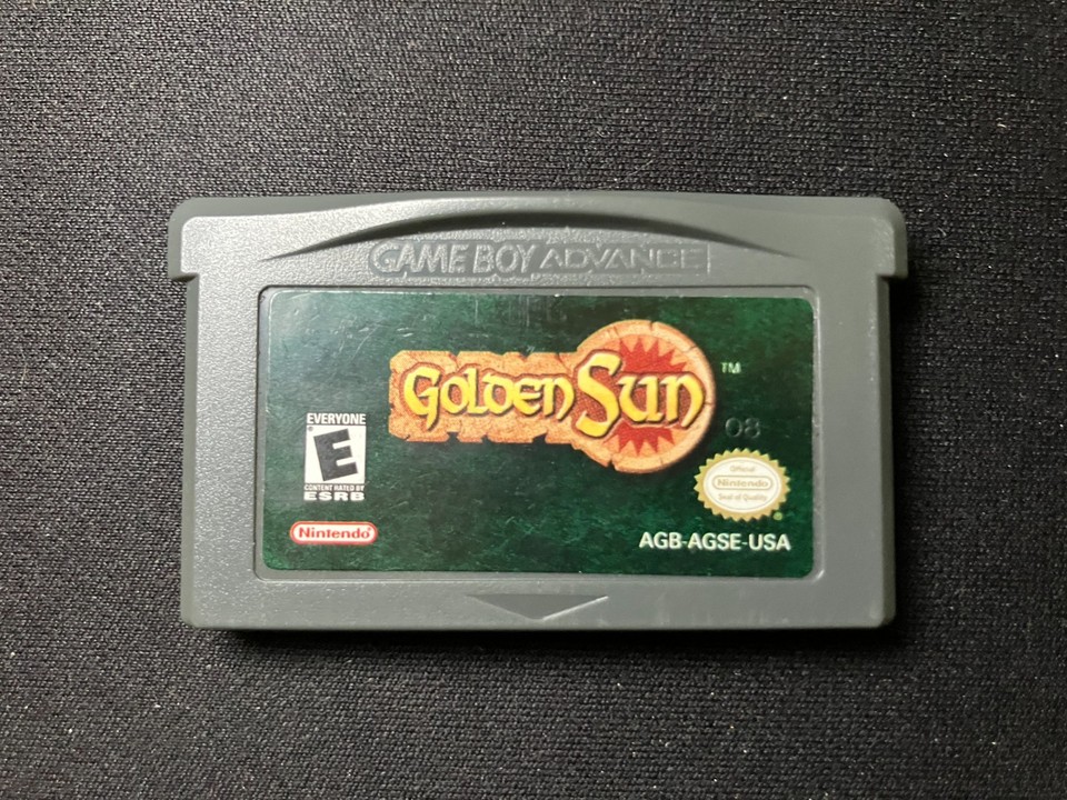 Golden Sun (Nintendo Game Boy Advance GBA) CIB w/Inserts Map TESTED | eBay