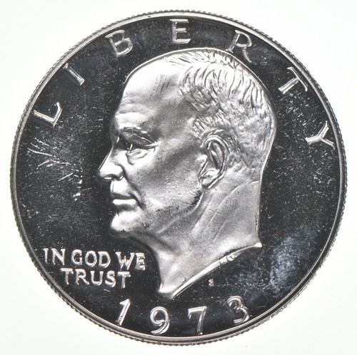 1973-S Eisenhower Dollar 40% SILVER - PROOF Cameo *3728 | eBay