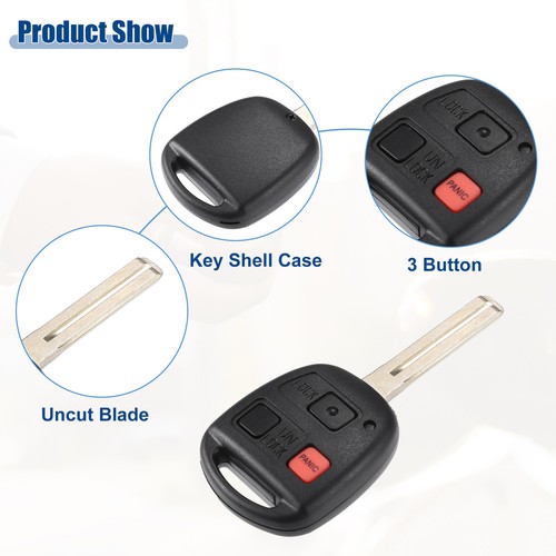 314 MHz Keyless Entry Remote Key Fob Fit for Lexus GX470 2003-2008 ...