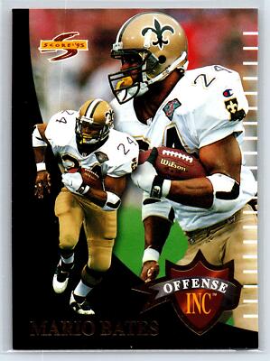 Mario Bates 1995 Score Offense Inc New Orleans Saints #OF15 | eBay