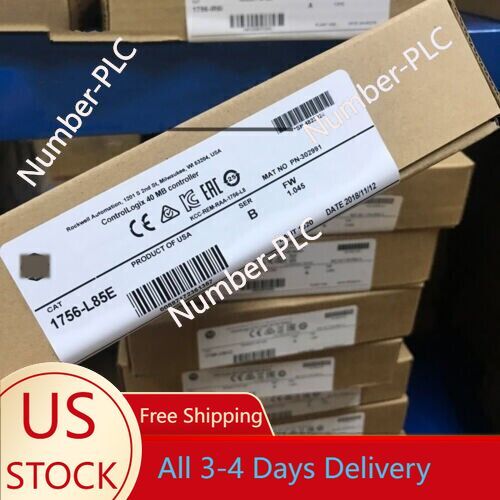 New Allen Bradley 1756-L85E ControlLogix Logix 5580 Controller USB ...