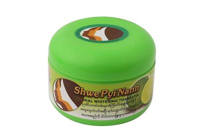 MYANMAR THANAKA POWDER 100% LEMON SCENT REDUCE ACNE / DARK SPOTS ...