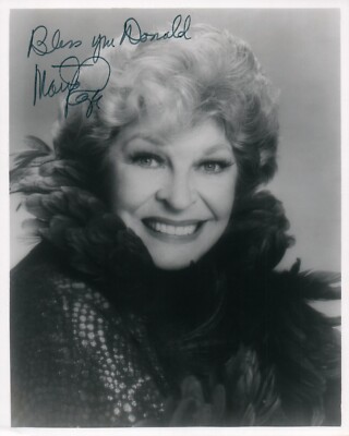 Martha Raye Actress Comedian Hand Signed Autograph 8x10 Photo | eBay